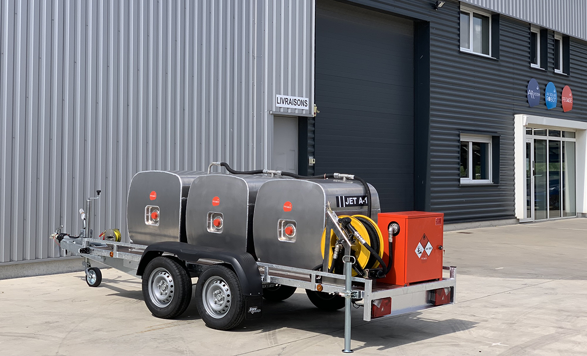 Fuel Tank Trailer Fill'n Drive 900l - Pegase