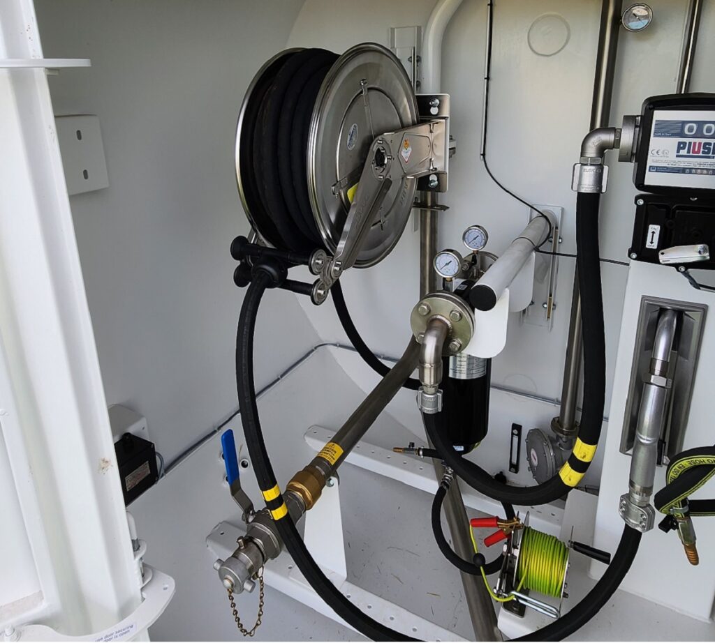 Aviation fuel tank - Clubman 15000L JET-A1 for airfield. Pegase carburant.