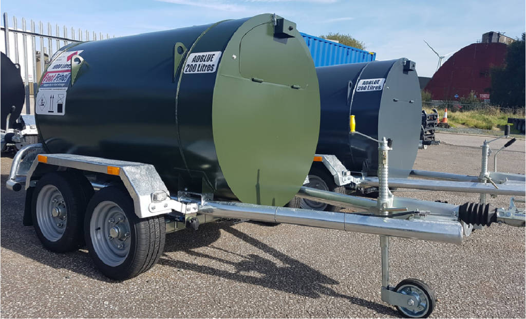 Remorque GNR Adblue - Cuve double-paroi 1000L + 200L