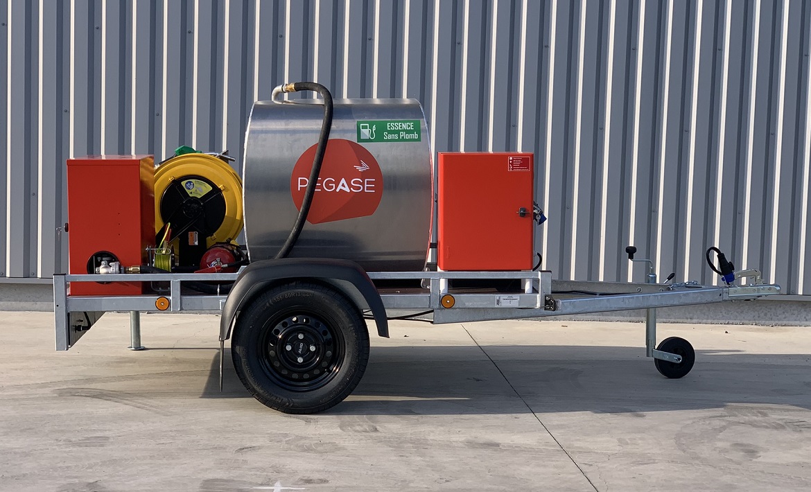 Remorque Cuve Essence Fill'n Ride 450L - Pegase