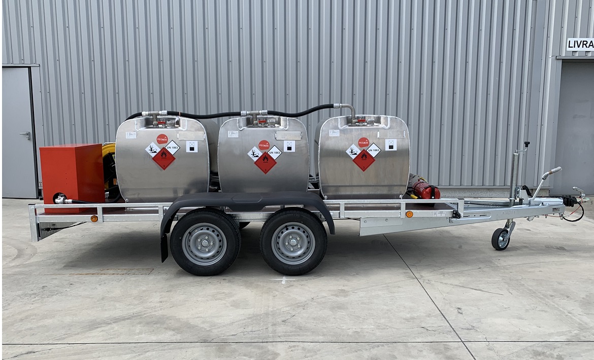 Fill'n Fly 2700L aviation refueling trolley Refuelling planes ...